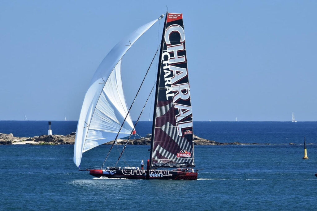 Imoca 60 race boat